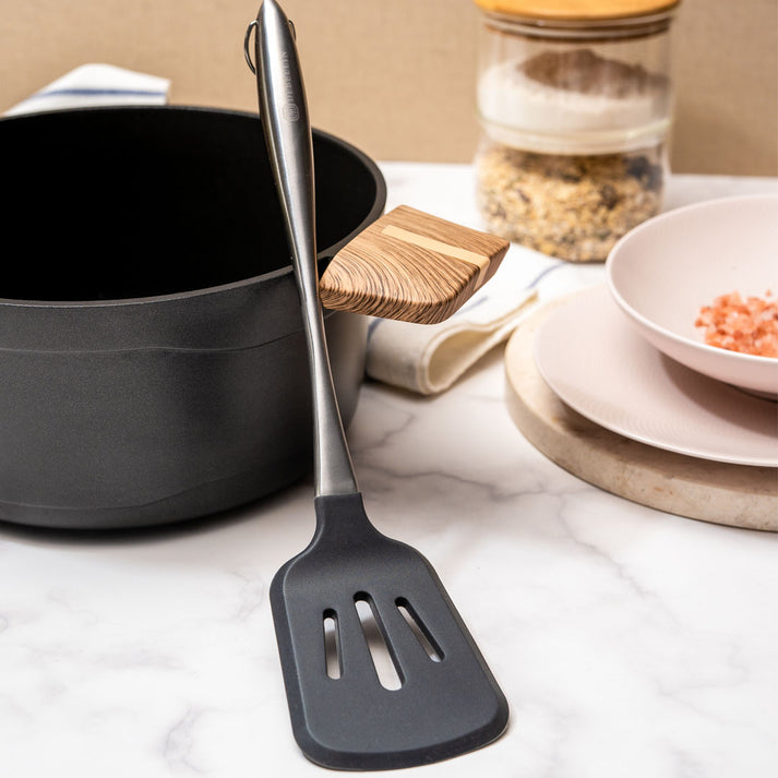 Debellin Stahl Spatula Slotted Turner